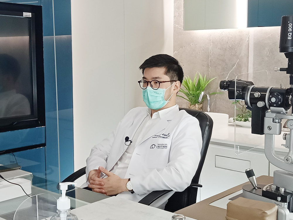 Facebook Live Eye Talk กับหมอตารัตนิน - นพ.สุภณัฐ อภิญญาวสีสุข